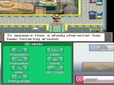 Pokemon Heart Gold Walkthrough 65 - Stolen Machine Part And Upgraded ...