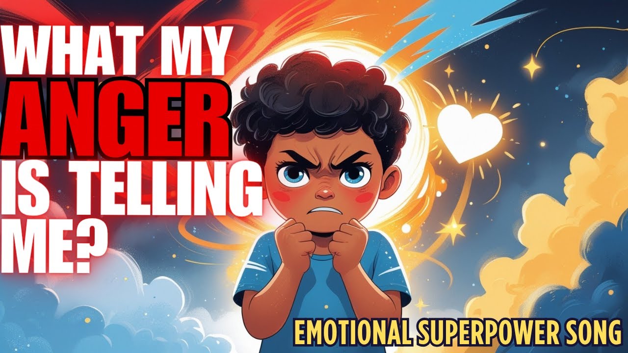 The Secret Message Behind Your Anger! A SONG That Teaches Kids to ...