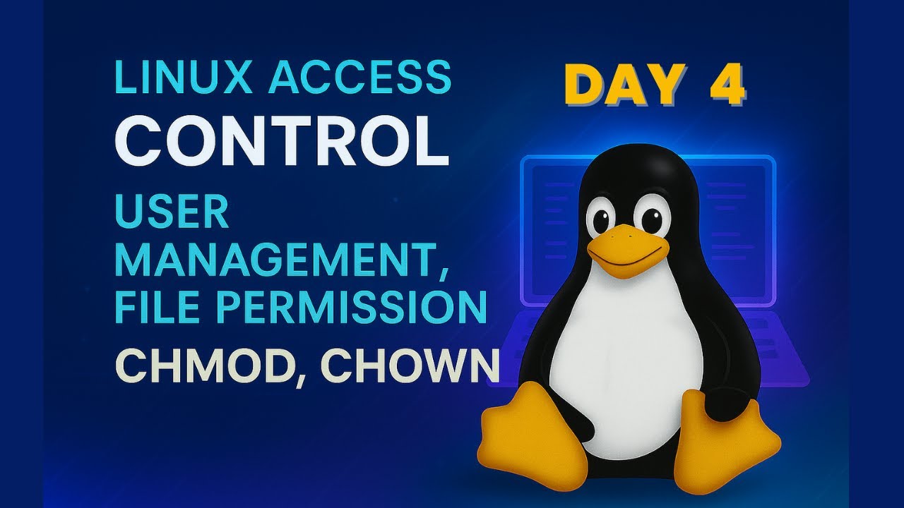 Linux Access Control | User Management, File Permission chmod, chown ...