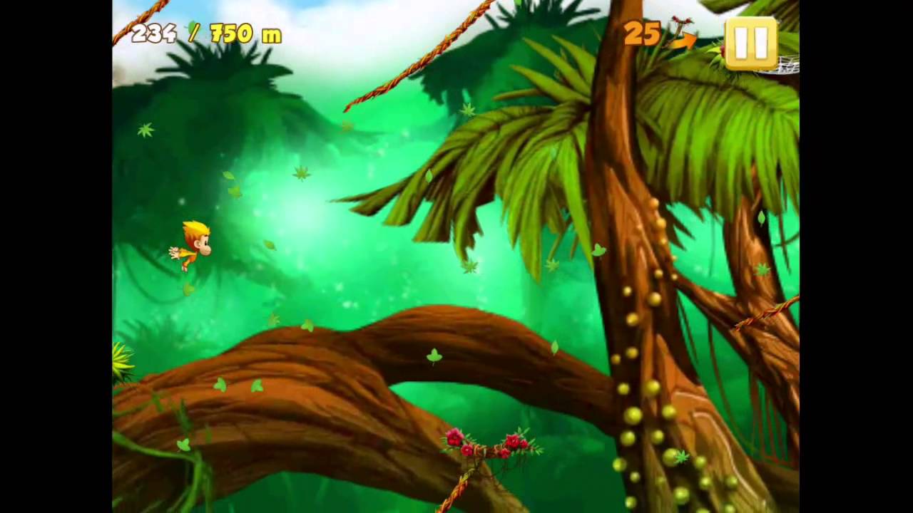 Benji Bananas Adventures for iOS Gameplay - YouTube