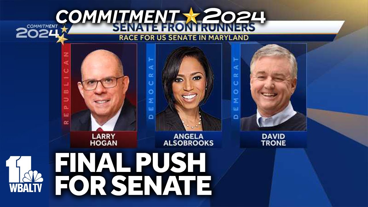 Democratic candidates for Maryland US Senate make final push - YouTube