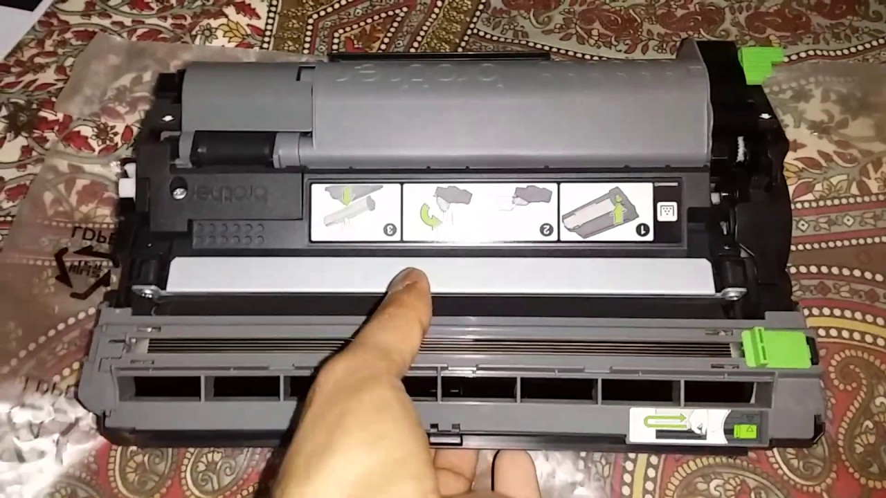 HOW TO PRINT DOT STRUCTURE AND CLEANING OF DRUM | PRINTER DCP-B7535DW ...