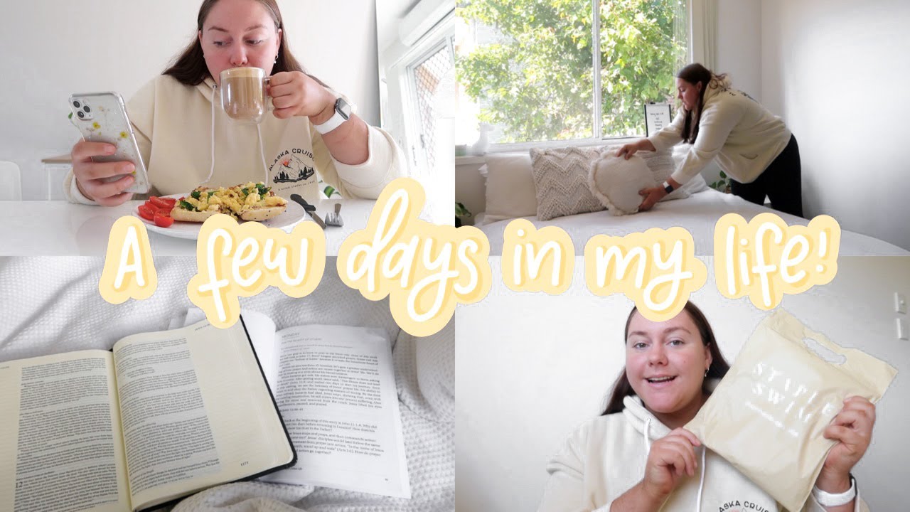 few days in my life - grocery haul + cook with me! 💛 Georgia Richards ...