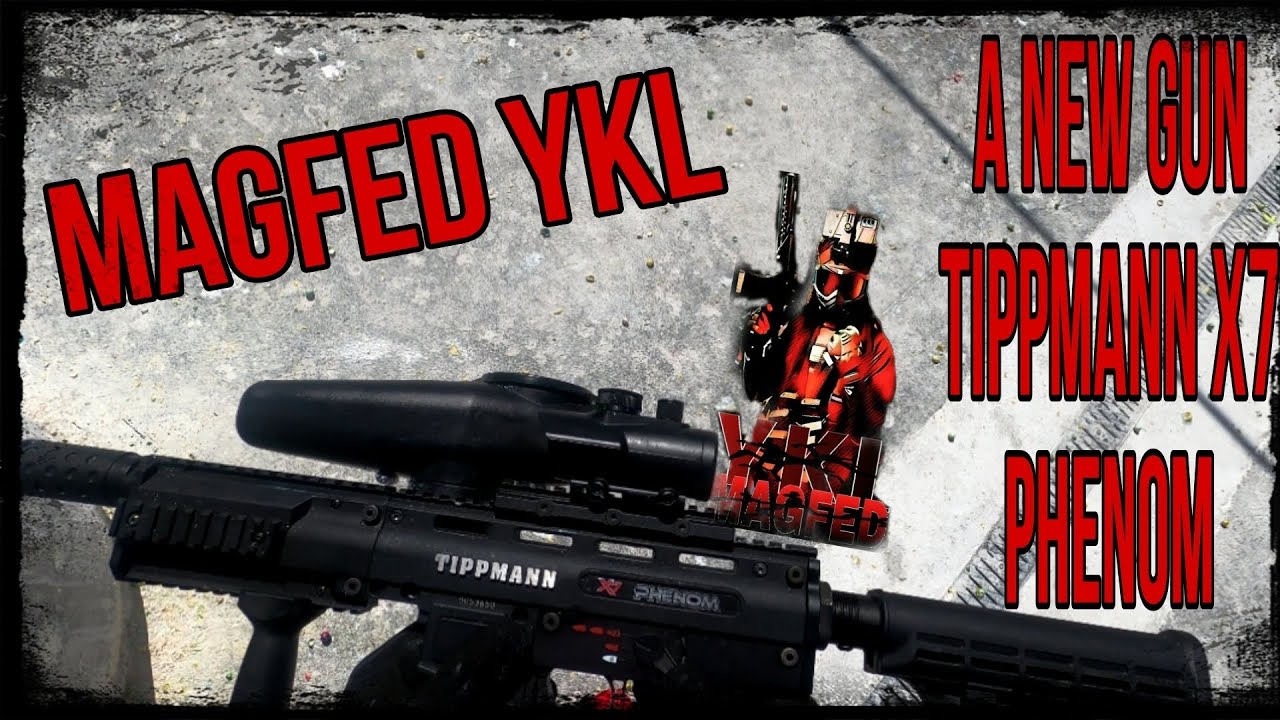 I'm Back! New Gun ( Tippmann x7 Phenom Full ) Auto Gameplay - YouTube
