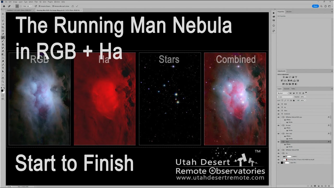 Running Man Nebula Start to Finish - YouTube