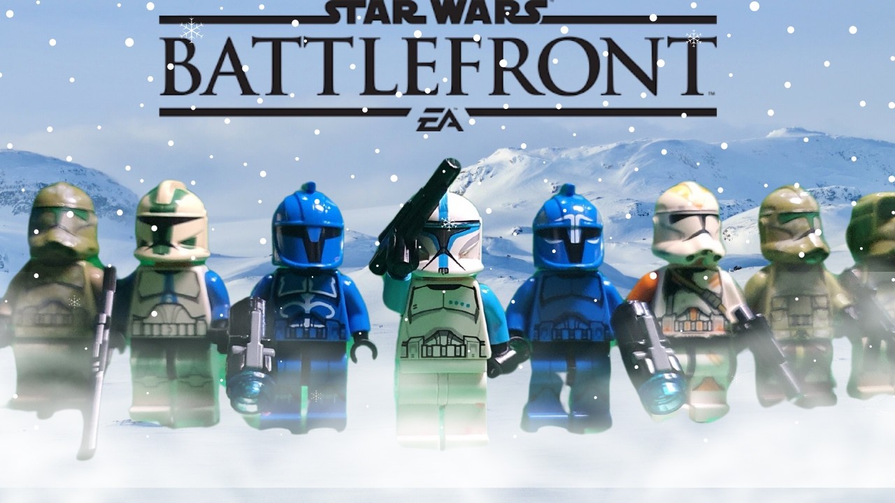 POV: you play Battlefront 2 as a clone trooper [lego animation] - YouTube