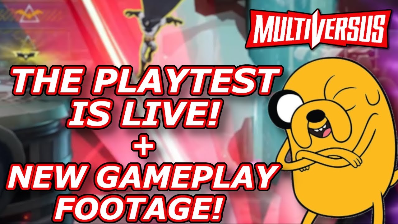 The Playtest is LIVE! + New Multiversus Gameplay Footage! - YouTube