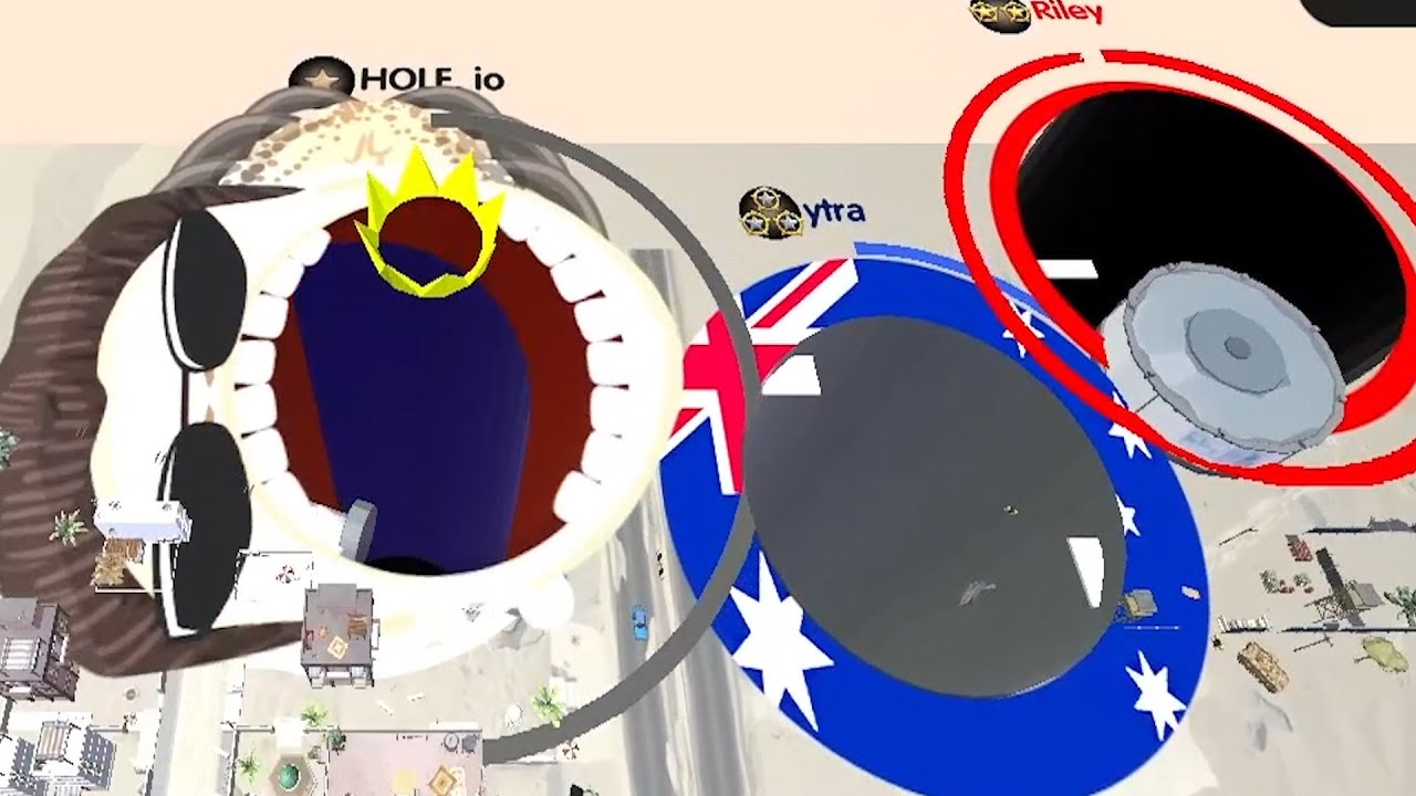 Hole.io Map Control: 100.00% - Big Hole WORLD RECORD #105 - YouTube