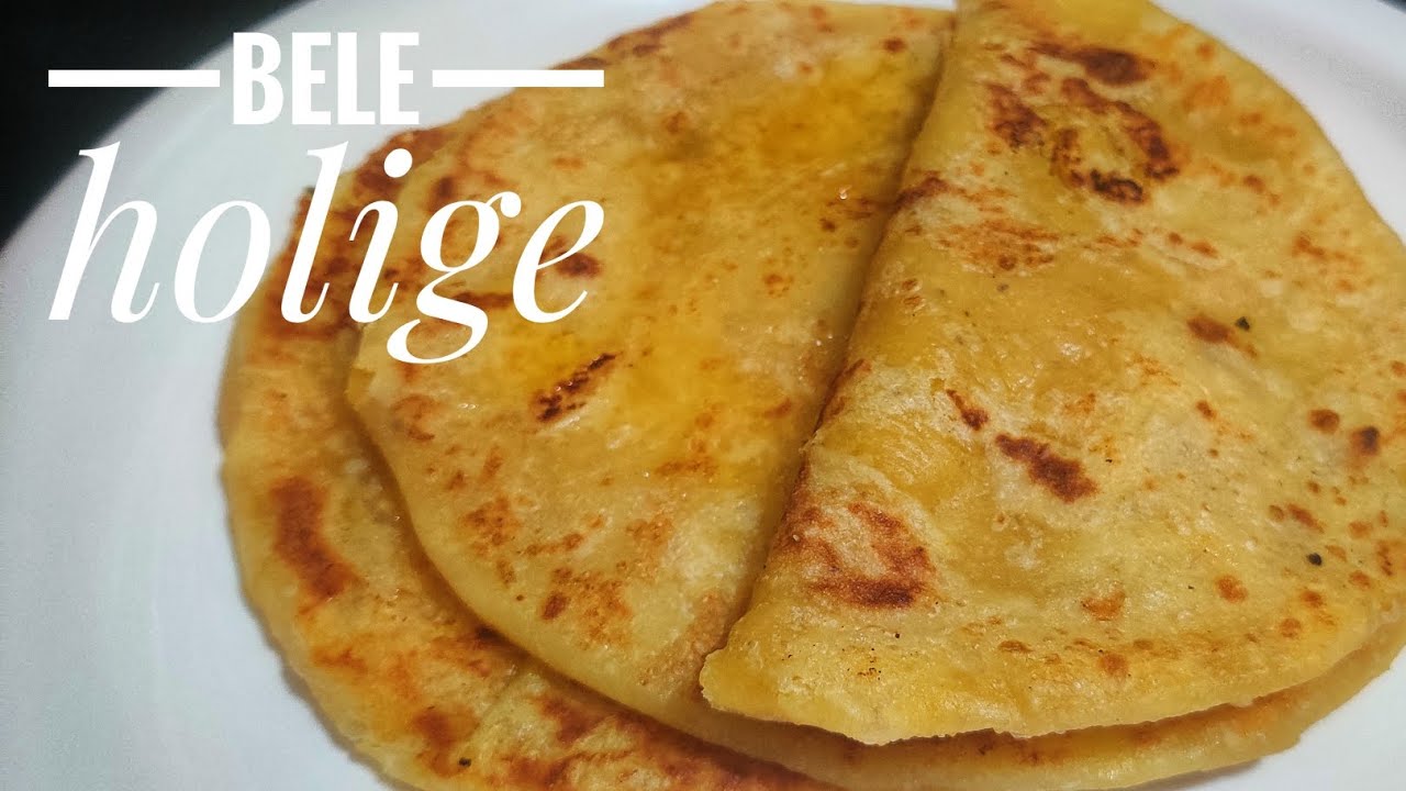 Bele Holige /Obbattu recipe /ಬೇಳೆ ಒಬ್ಬಟ್ಟು - YouTube