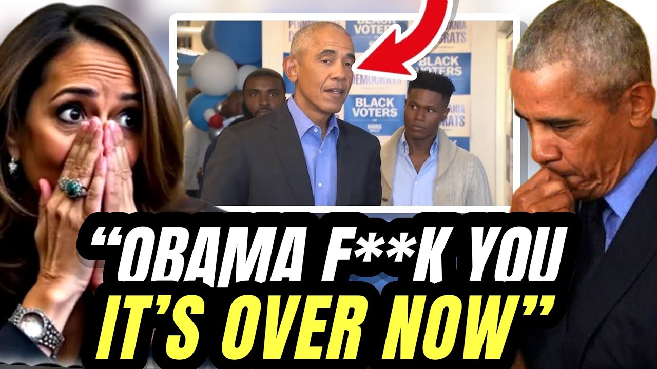 OMG! Kamala Harris STARTS CRYING & LOST BLACK VOTERS After Obama Broke ...