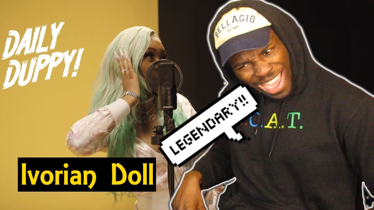 AMERICAN REACTS TO IVORIAN DOLL - DAILY DUPPY (UK RAP REACTION) [SHE ...