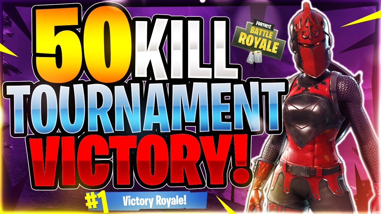 50 KILLS IN A TOURNAMENT MATCH!?! Tournament Highlight #25 (Fortnite ...