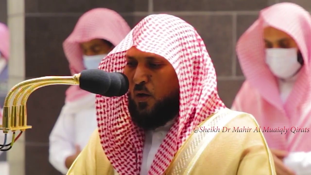 Sheikh Maher Al Muaiqly cries during an impressive recitation from ...