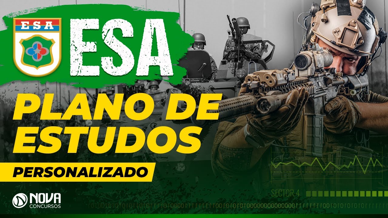 Concurso ESA: 6 etapas ESSENCIAIS p/ Aprovação | O que estudar? - YouTube