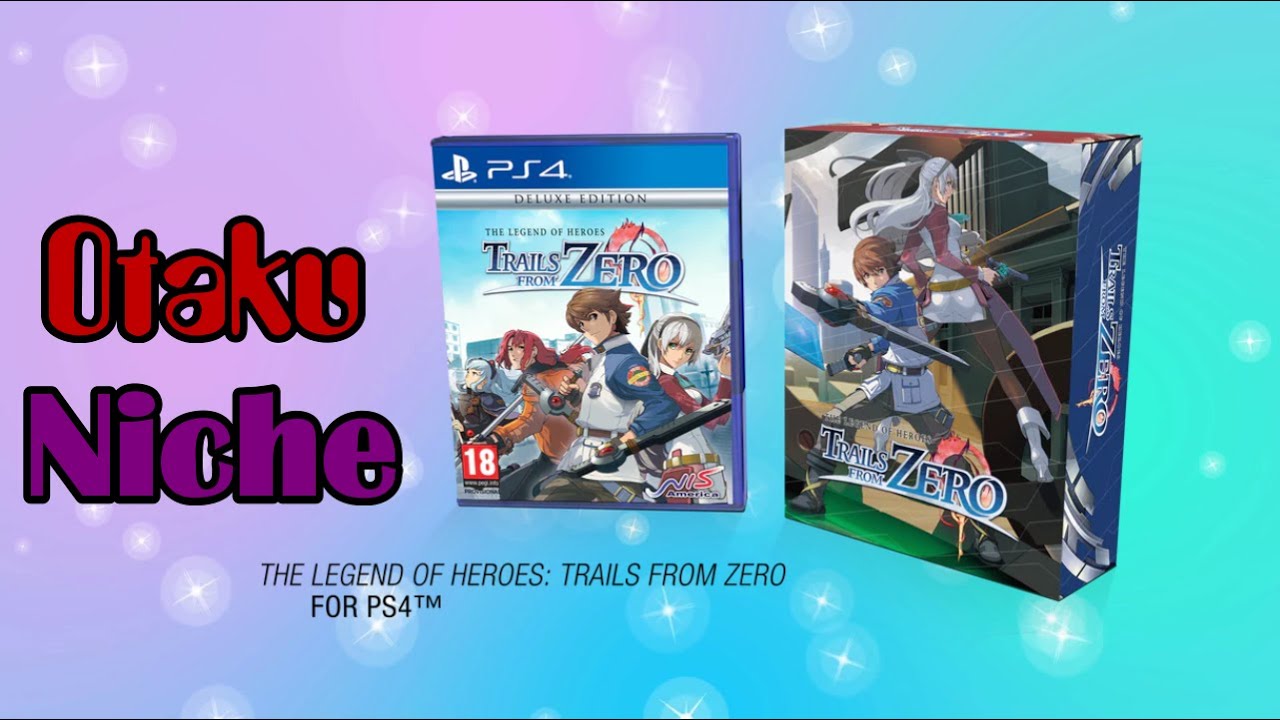 The Legend of Heroes: Trails from Zero - Limited Edition Unboxing - YouTube