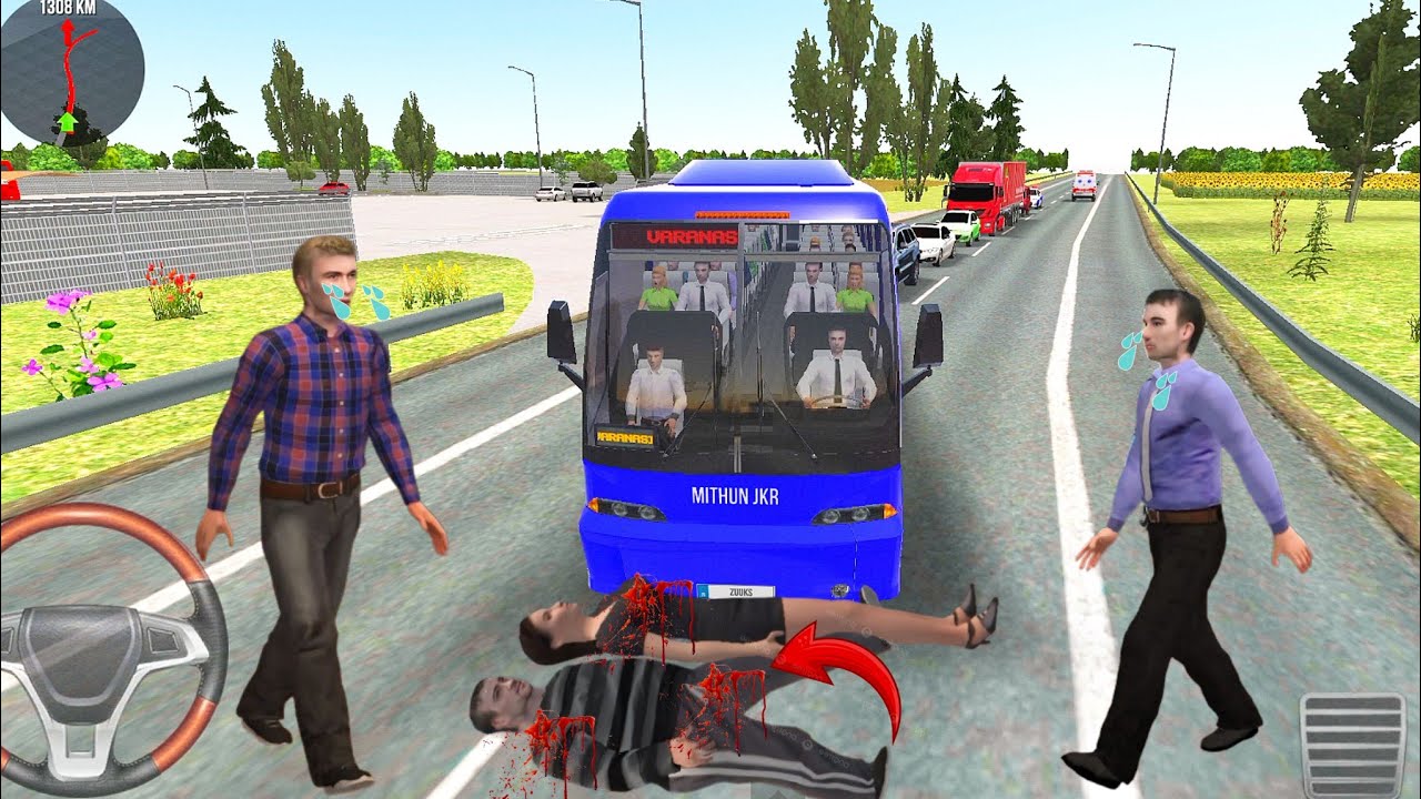 Bus Simulator : Ultimate | Playing MCI J450 Blue Bus | Very Good 5 Star ...