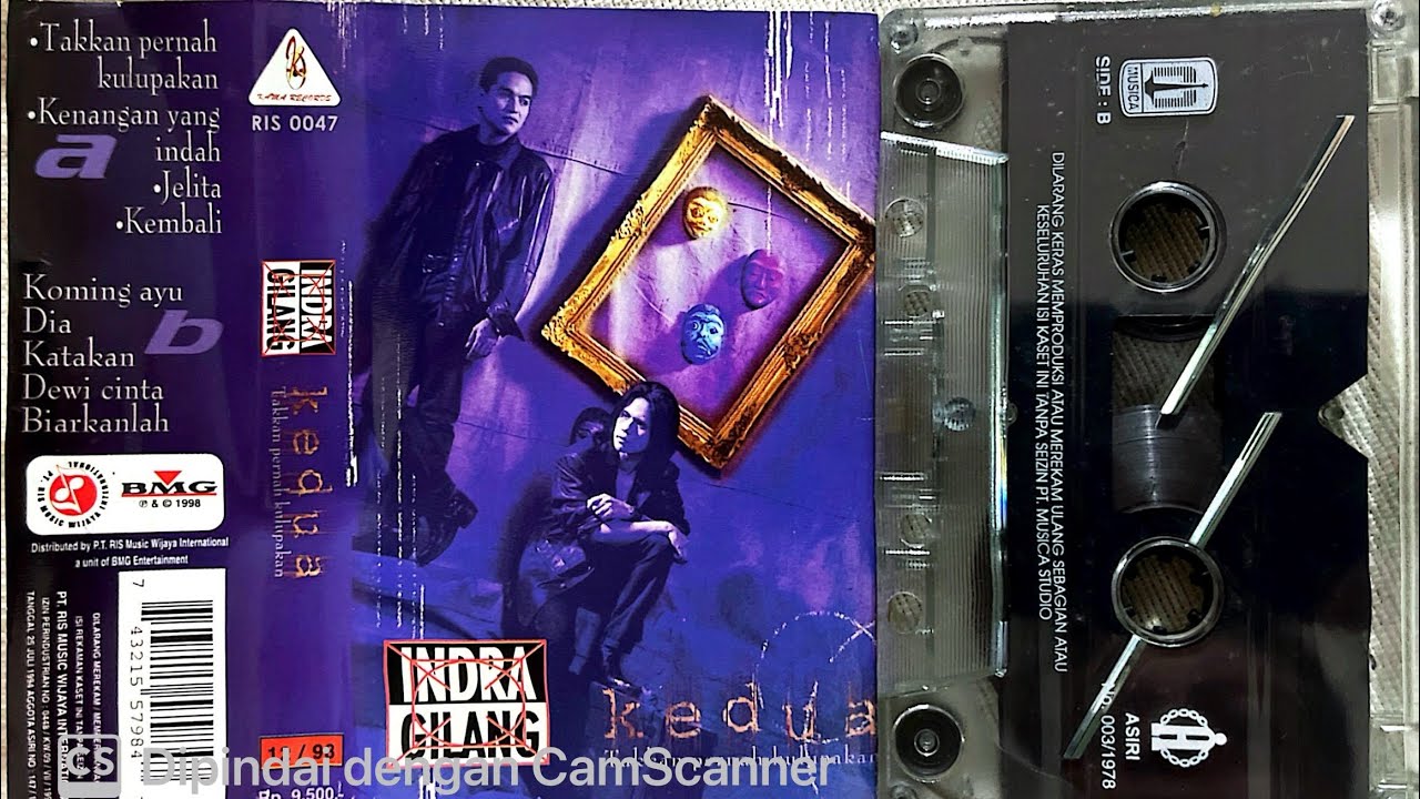 INDRA LESMANA & GILANG RAMADHAN — Full Album ‘KEDUA / TAKKAN PERNAH KULUPAKAN’ (1998) - YouTube