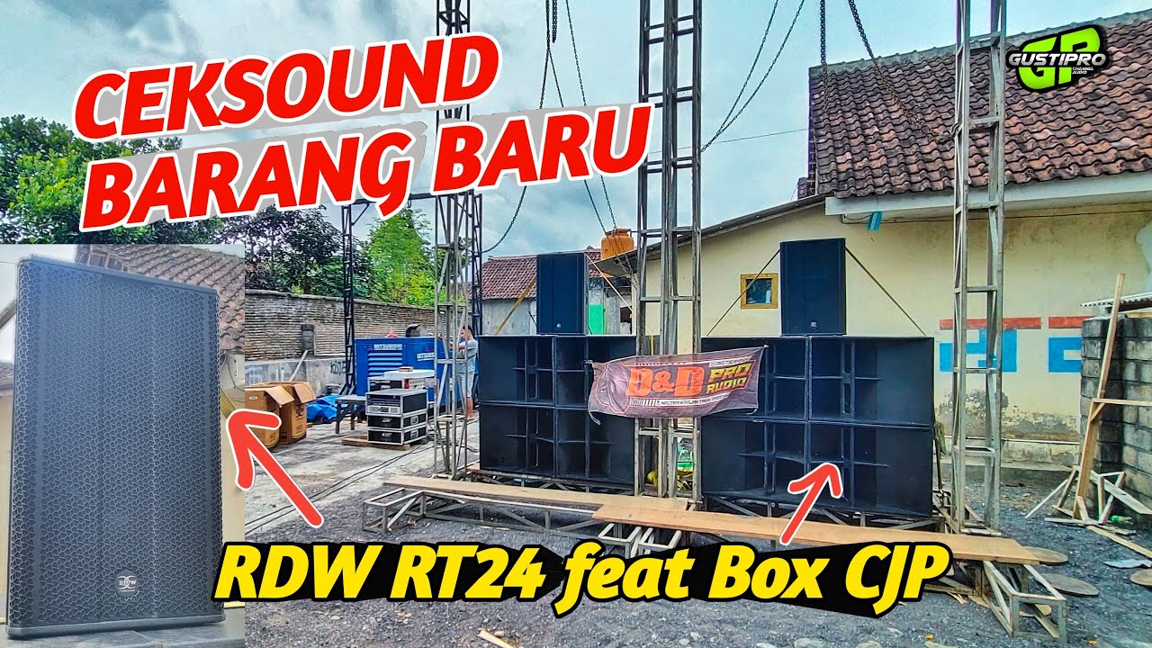 D&D Audio ceksound barang baru RDW RT24 feat Box Sub CJP - YouTube
