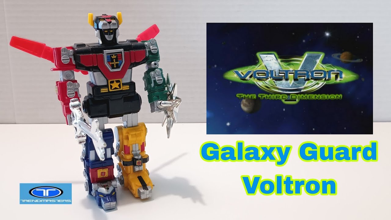 1998 Trendmasters Voltron The Third Dimension Galaxy Guard Voltron ...