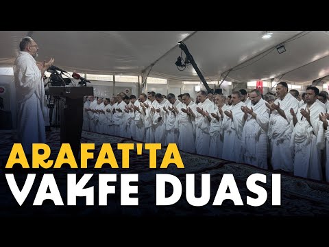 Arafat'ta Vakfe duası