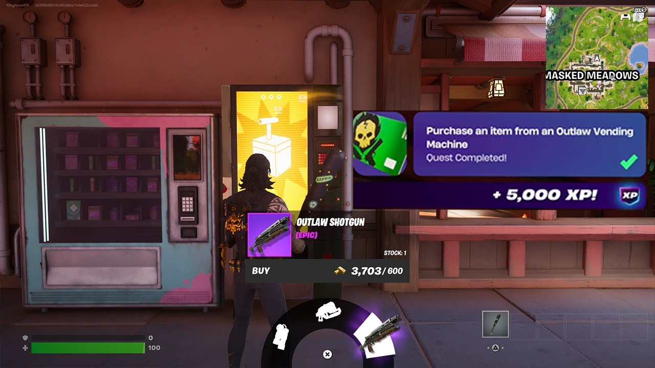 How to EASILY Purchase an item from an Outlaw Vending Machine in ...