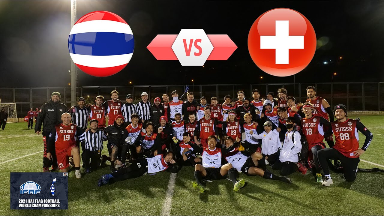 IFAF Flagfootball World Championship Israel 2021 : Thailand vs ...