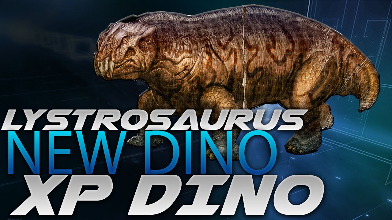 "ARK LYSTROSUARUS XP BOOSTING DINOSAUR" - YouTube
