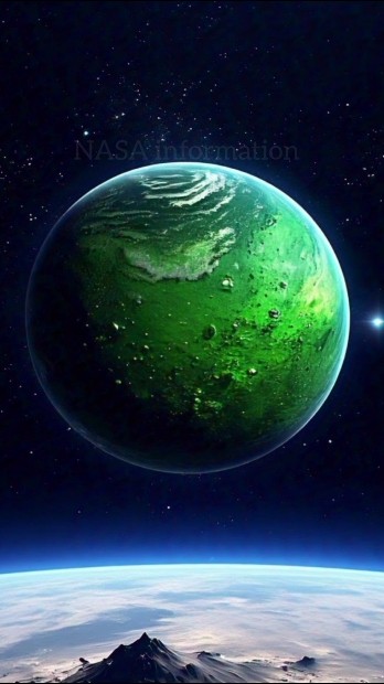 NASA information 🛰🌍Big green planet #space #nasa #astronomy #planet # ...