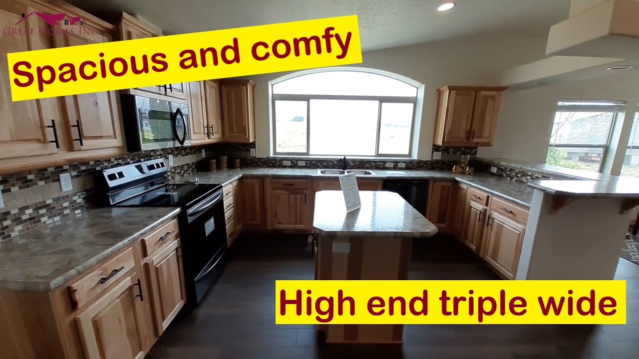 One of the best triple wide out there. Built in office for work at home ...