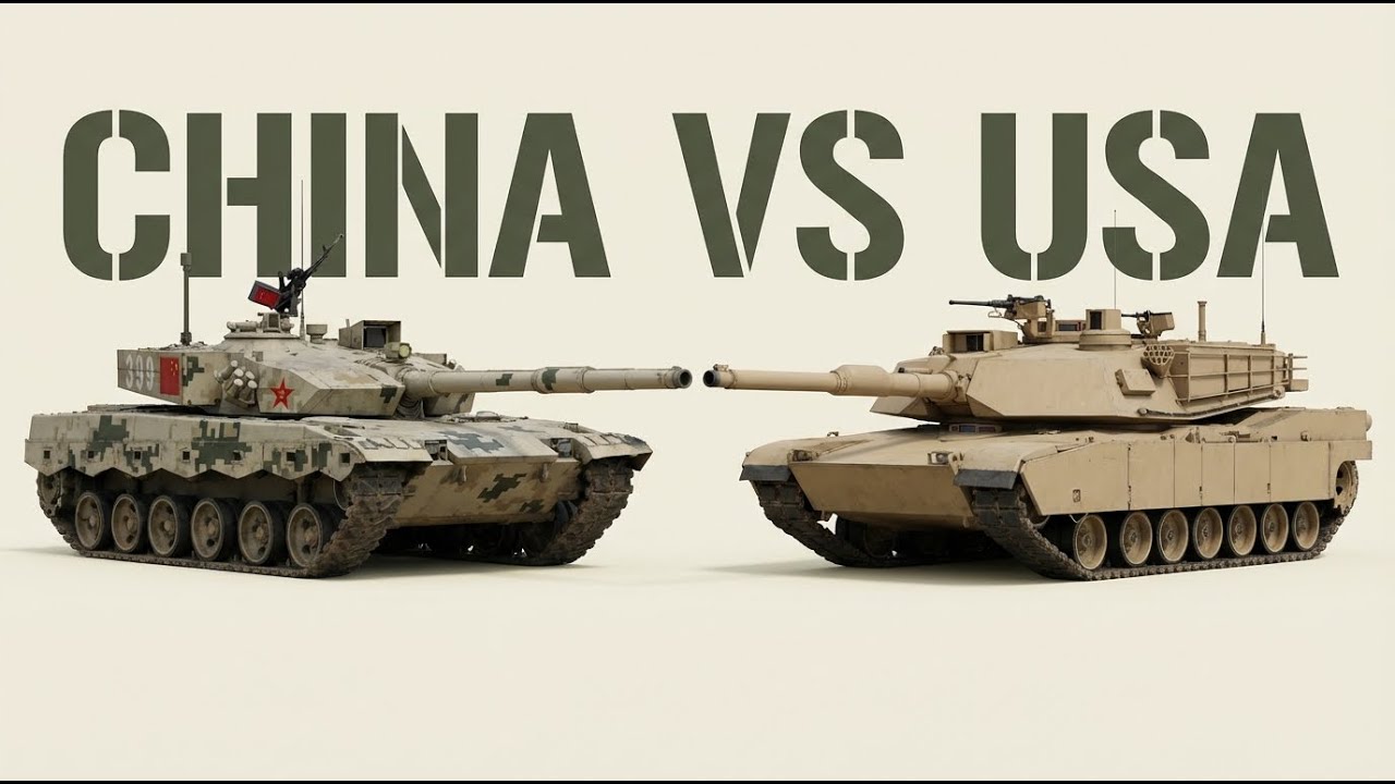 Every Modern Chinese Tank Ever Made (VS. US Abrams) - YouTube