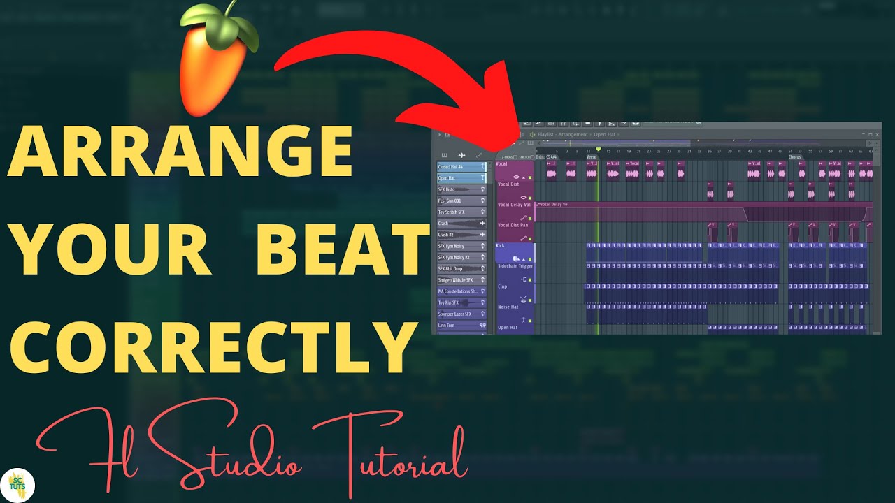 How to arrange beats for placement | Afrobeat FL Studio tutorial - YouTube