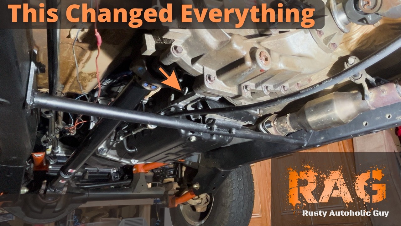Installing the OEM AW4 Mount changed everything on my Diesel Swapped TJ ...