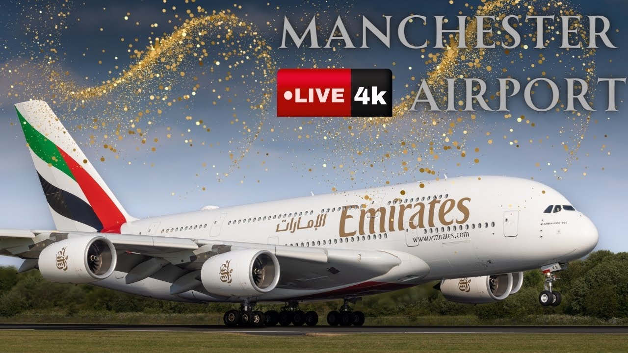Live - Manchester Airport Plane Spotting - YouTube