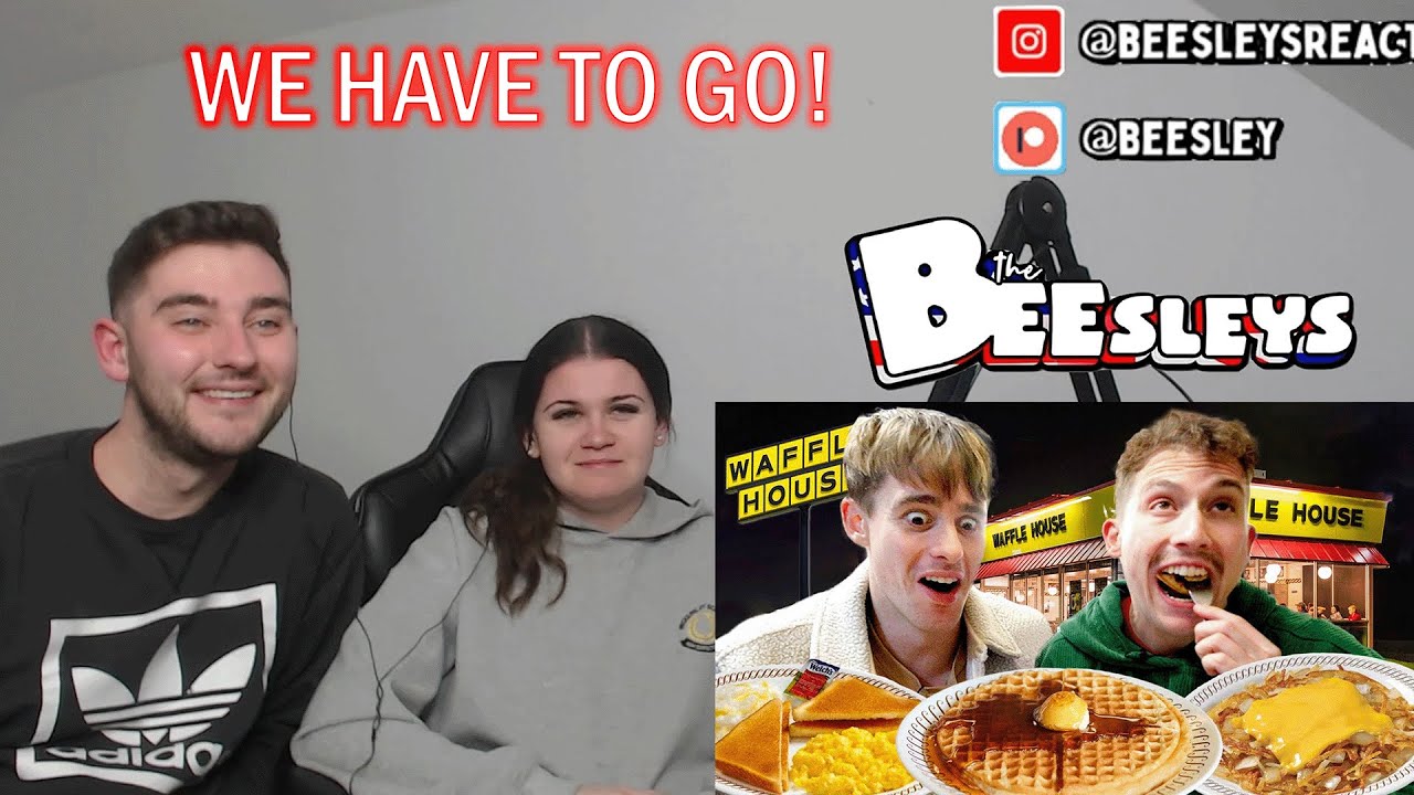 Brits try Waffle House for the first time! (Reaction) - YouTube