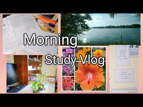 Morning study routine 🥰💖 - YouTube