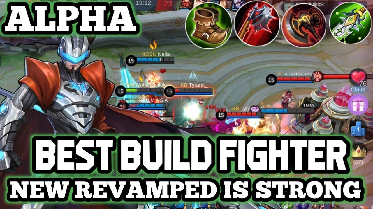 ALPHA REVAMP ! ITEM BUILD ALPHA TERSAKIT 2021 - BUILD ALPHA REVAMP ...
