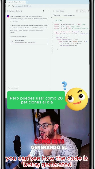 Crear Compomentes En React Con Ia Inteligenciaartificial Ia Programación Desarrollofrontend
