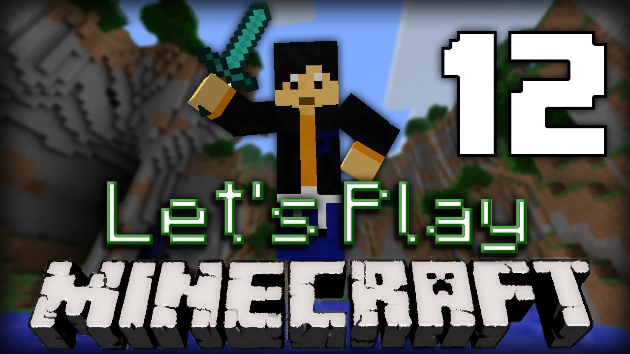 Episode 12- Minecraft Let's Play!- Mining For Diamonds!!! + Cliffhanger ...