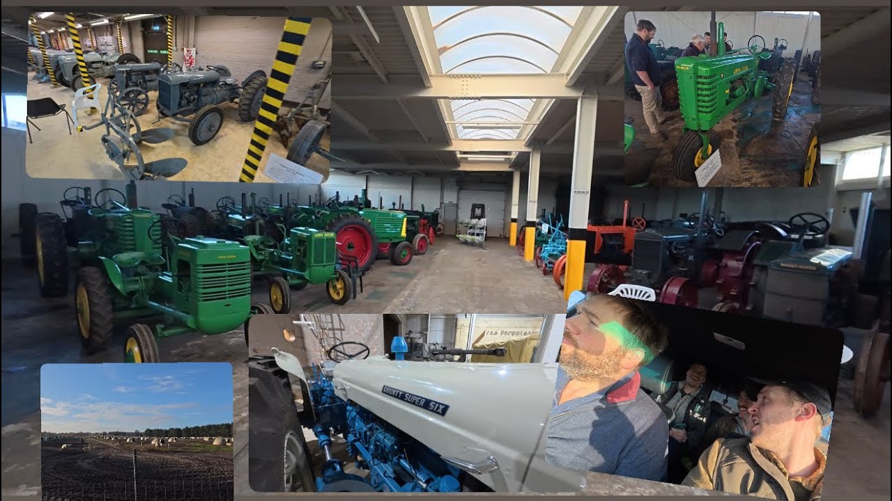Wantisden Hall Farm and vintage tractor tour - part one - YouTube