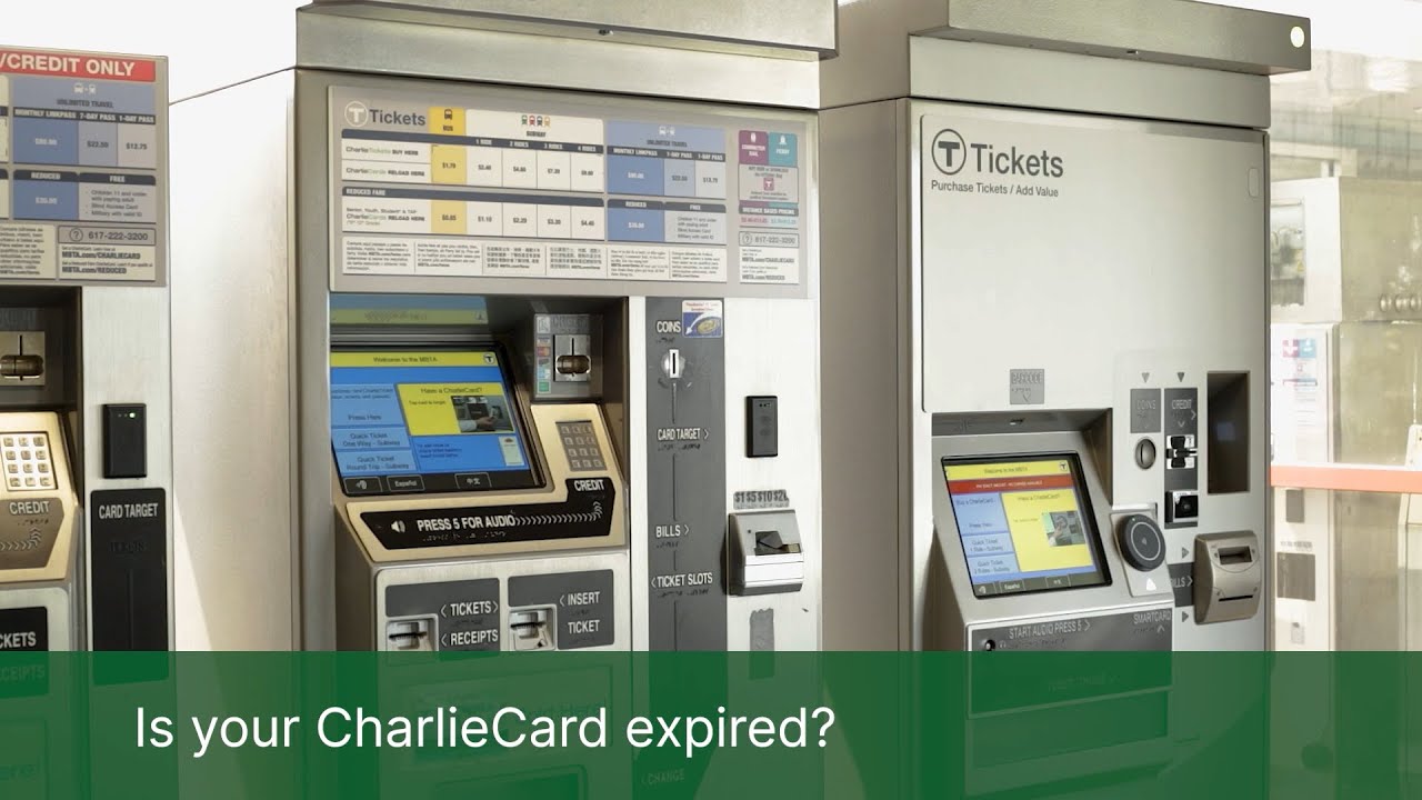 How to Check your CharlieCard's Expiration Date - YouTube