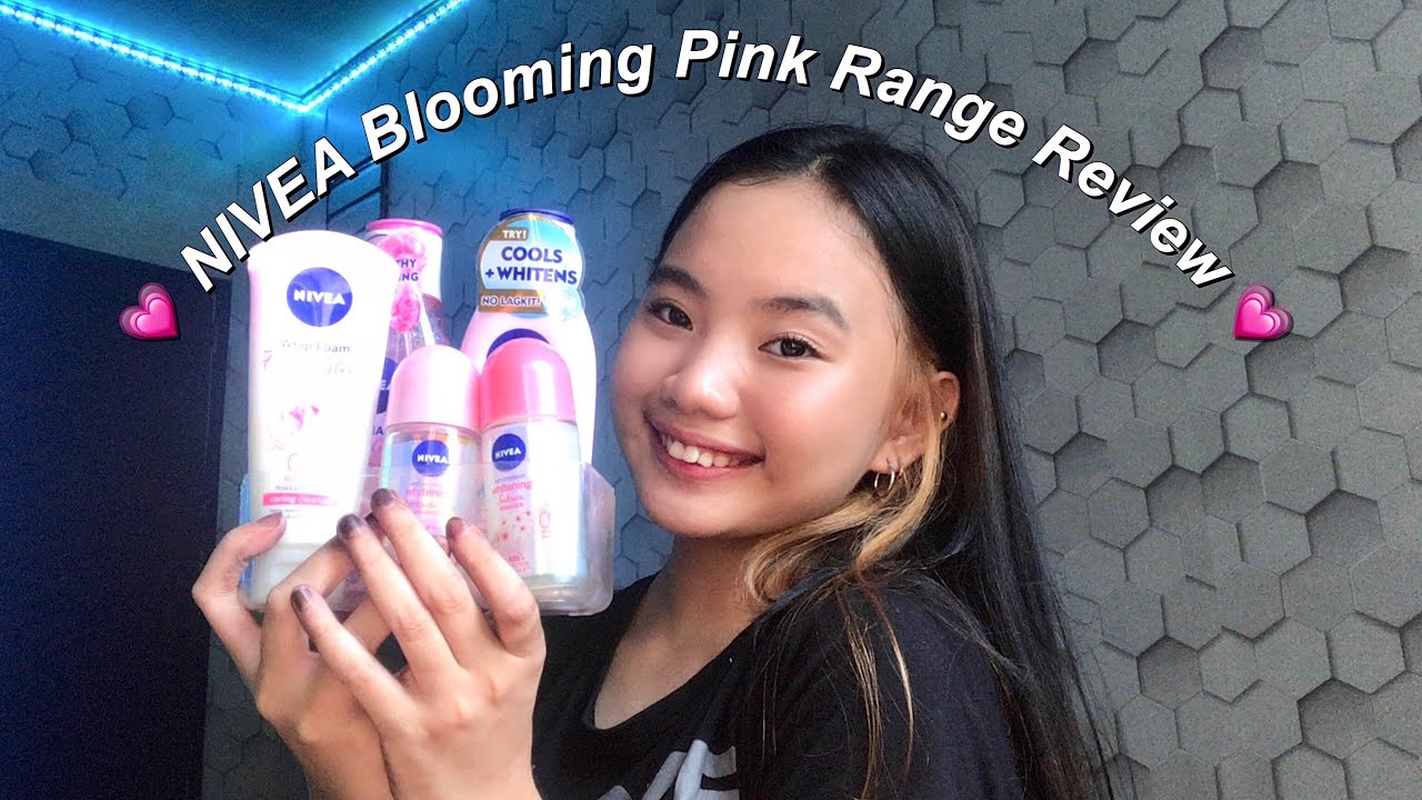 Nivea Blooming Pink Range Review!! (Philippines) | Jheanella Lim - YouTube