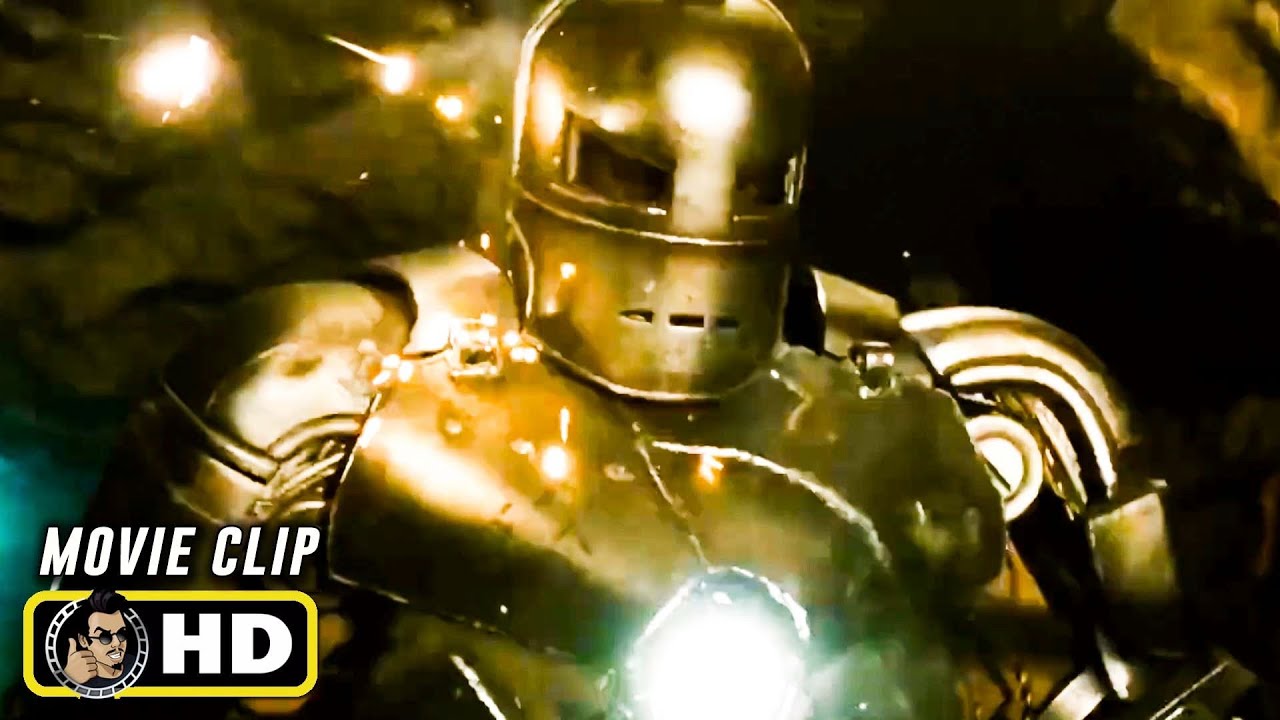 IRON MAN Clip - "Cave Fight" (2008) Marvel - YouTube
