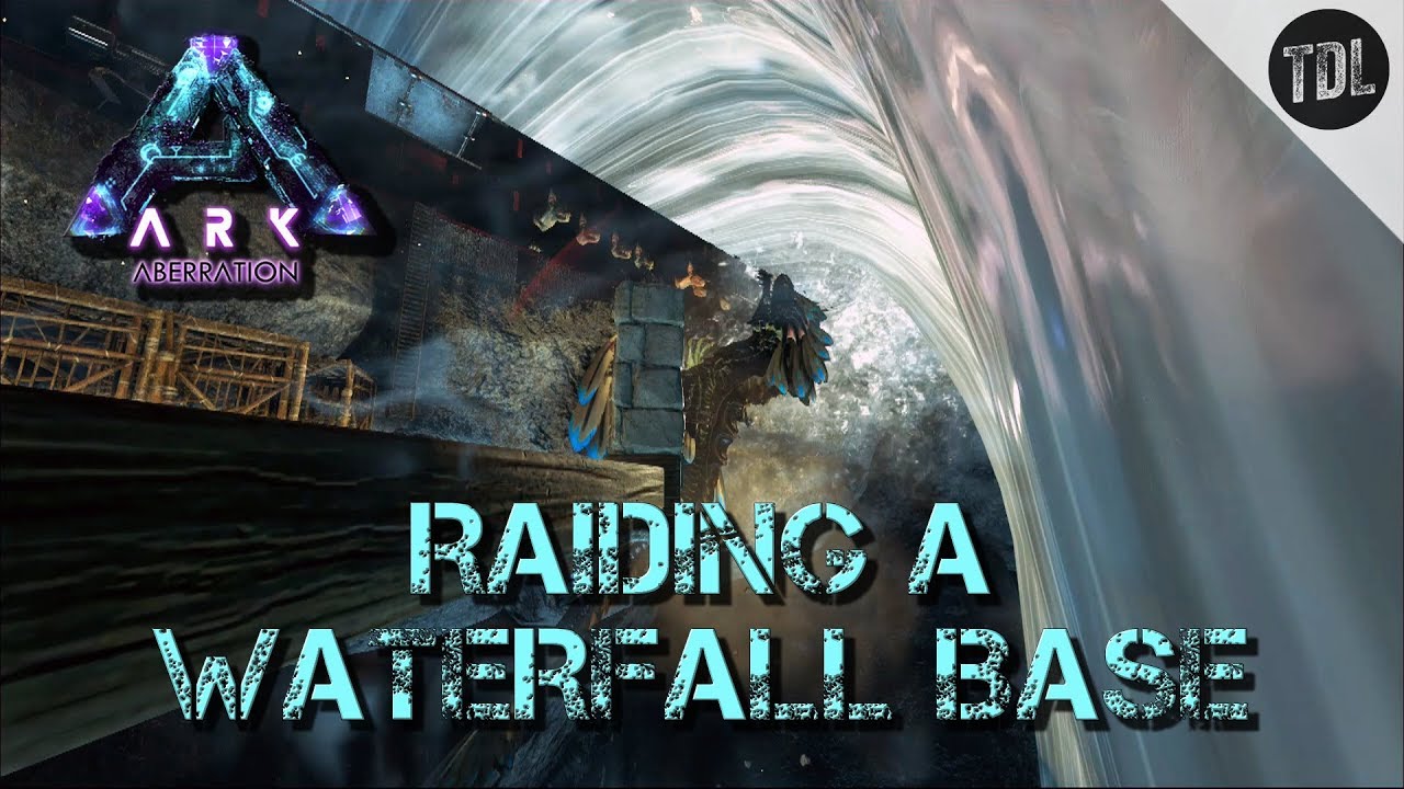 Raiding Sneaky Waterfall Base | VsPVP The Island Ep23 | Ark Survival ...