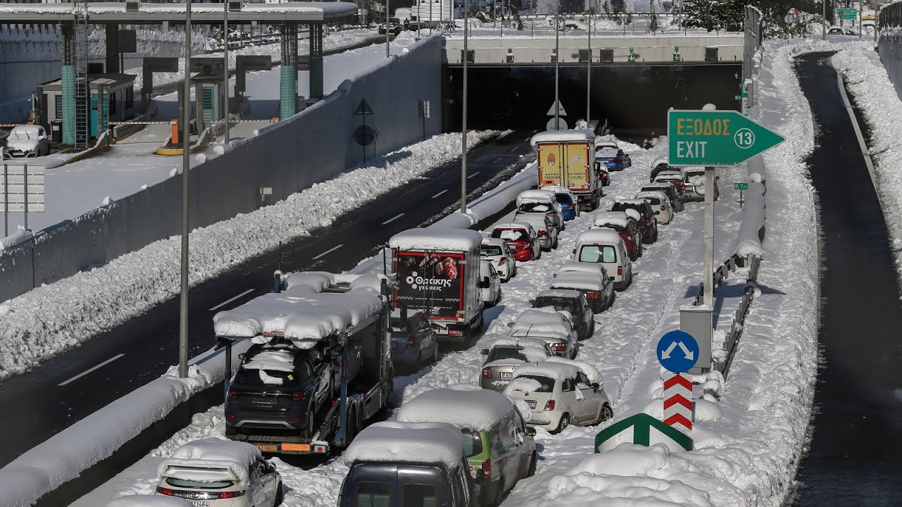 Δήλωση αποκλεισμένου οδηγού στην Αττική οδό - YouTube