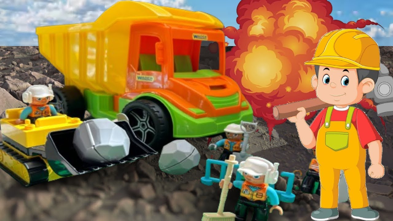 Epic Construction Vehicle Workers in Action! Crane | DumpTruck - YouTube