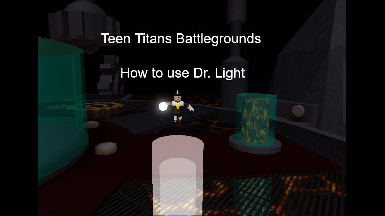 Roblox Teen Titans Battlegrounds | How to use Doc Bright (Dr. Light ...