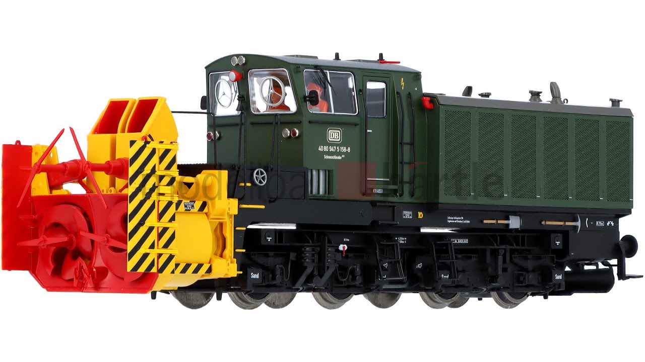 Roco 71002 / 79002 Beilhack Schneeschleuder DB | DCC-Sound | Spur H0 ...