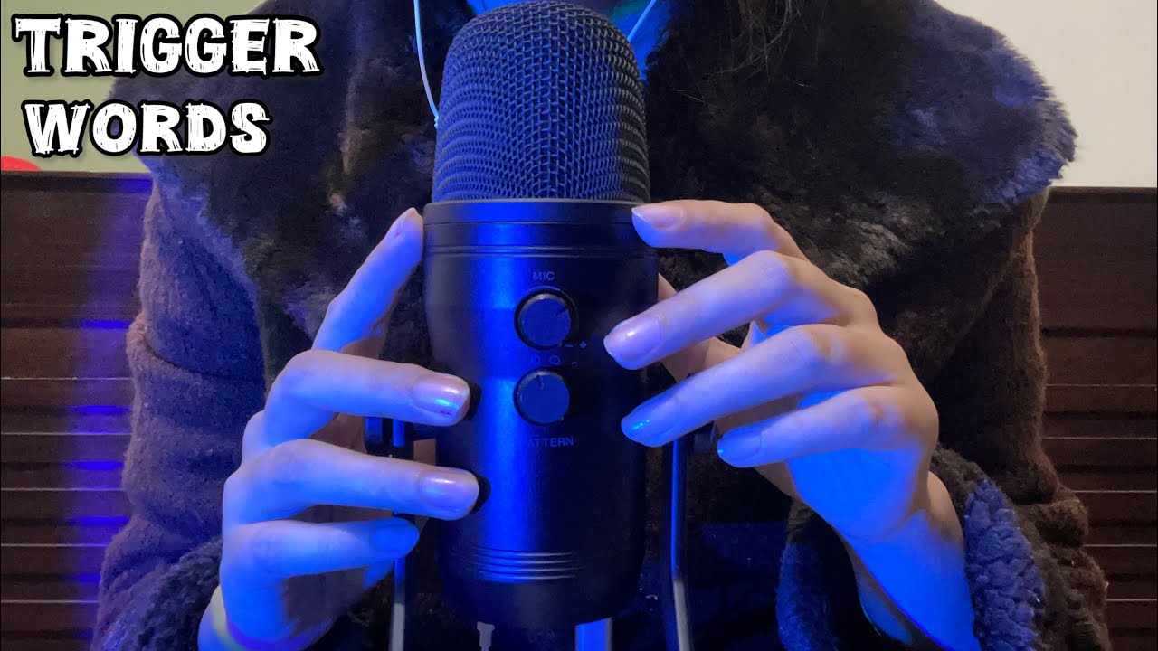 ASMR tingly trigger words for sleep 😴💤 - YouTube