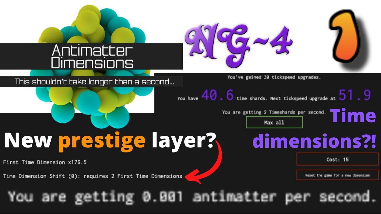 Antimatter Dimensions NG-4 (NG----) Episode 1: Why is this mod actually a thing?! - YouTube