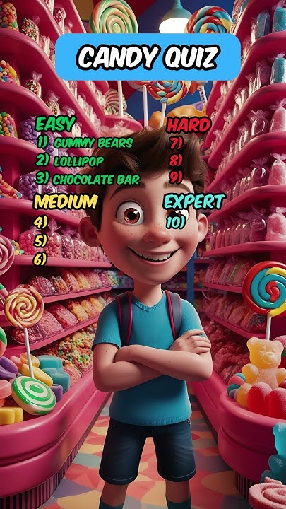 Guess The Candy Bar (Challenge) #quiz #guess #trivia #Food - YouTube